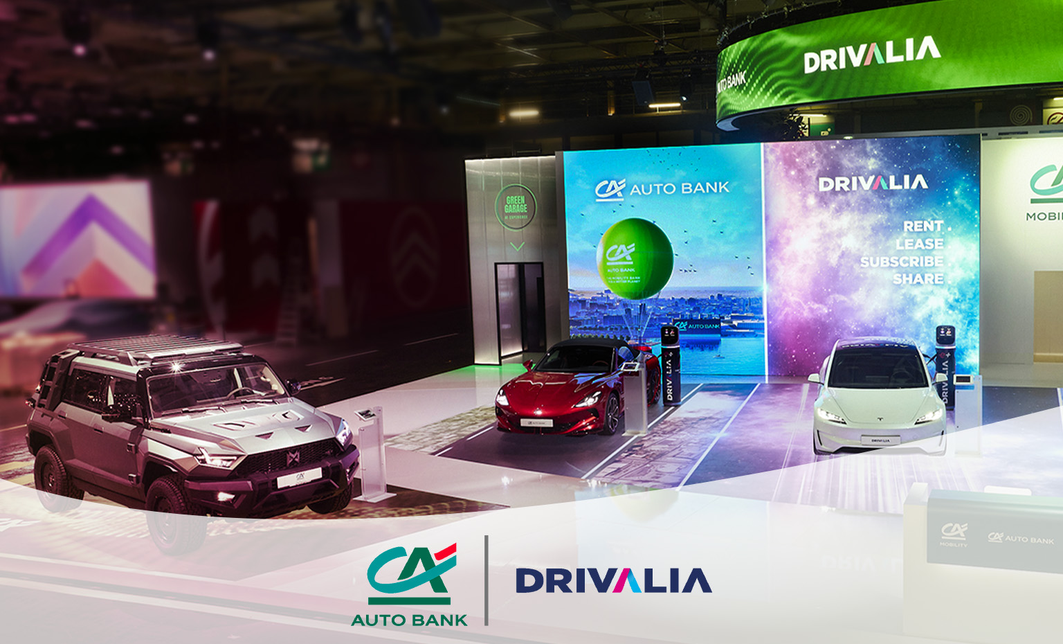 Paris Motor Show: Crédit Agricole Auto Bank and Drivalia together for ...